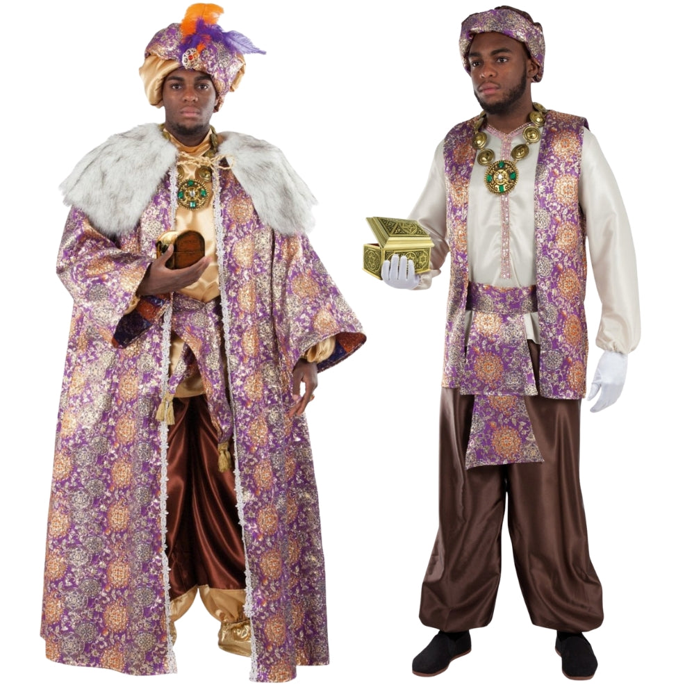 Compra online Disfraz en pareja de Rey Mago Baltasar y Paje Real | Don ...