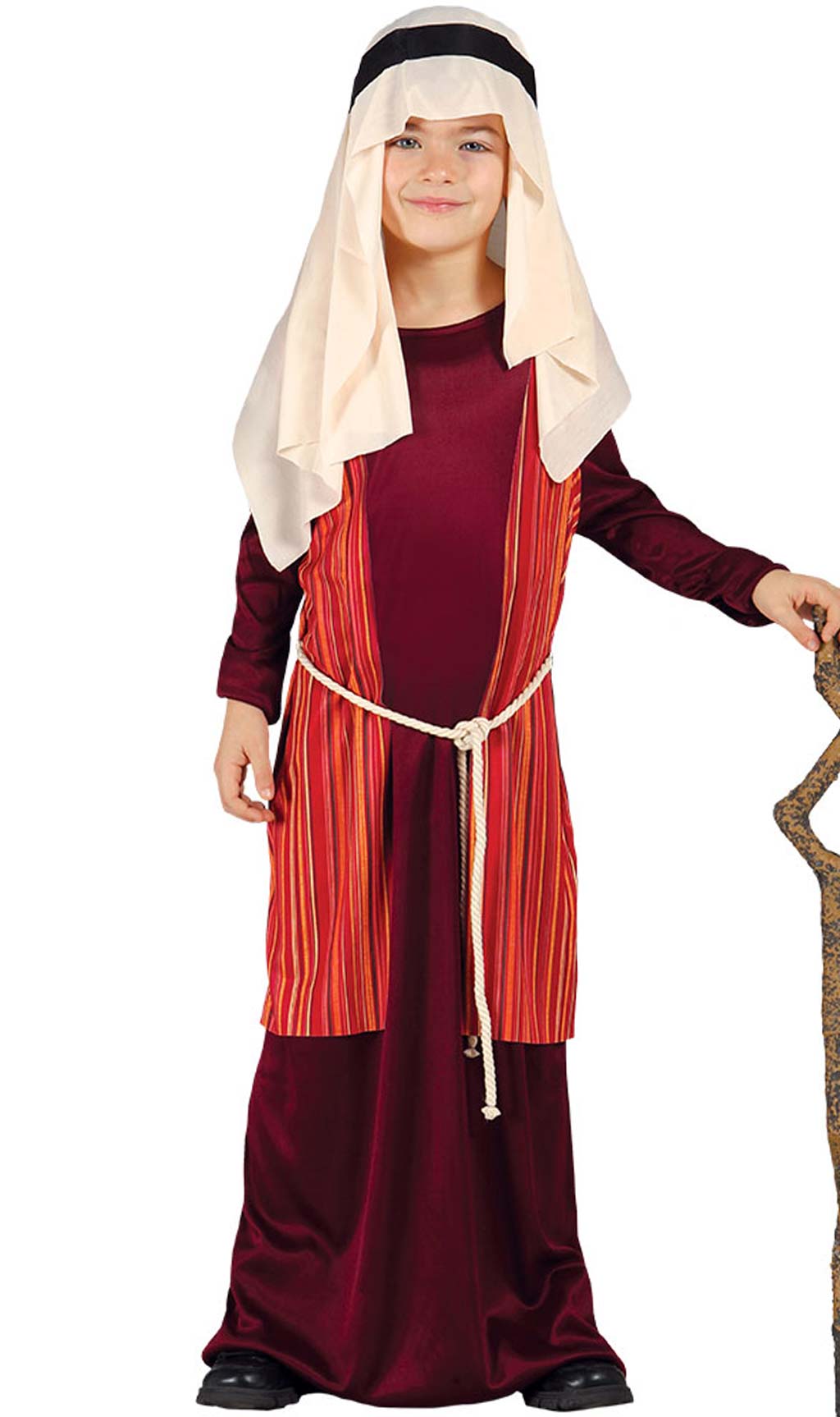 Disfraz de Pastor Judío Rojo para niño | Don Disfraz